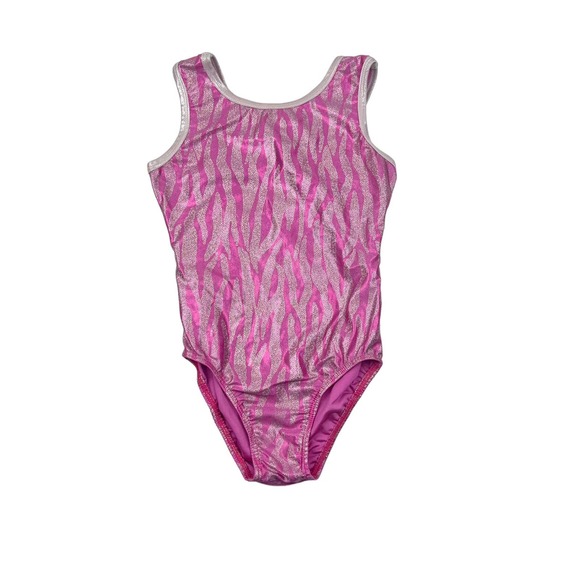 Destira | Other | Destira Pink Glitter Gymnastics Leotard | Poshmark